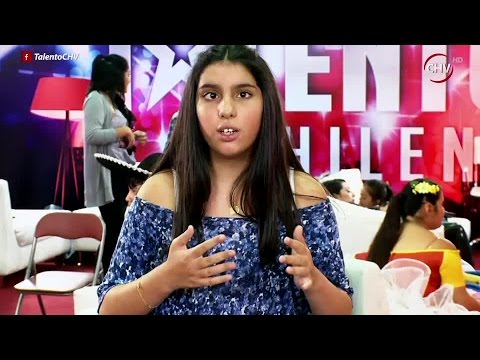 María José encantó con su dulce voz para pasar el casting - Talento ...