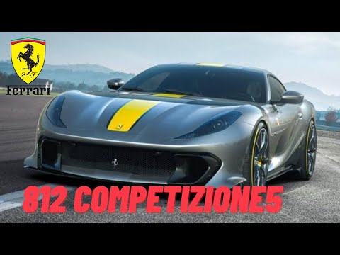 Ferrari 812 Competizione'de MAKSİMUM SALDIRI | Egzoz sesi ve Parça sürüş sahneleri