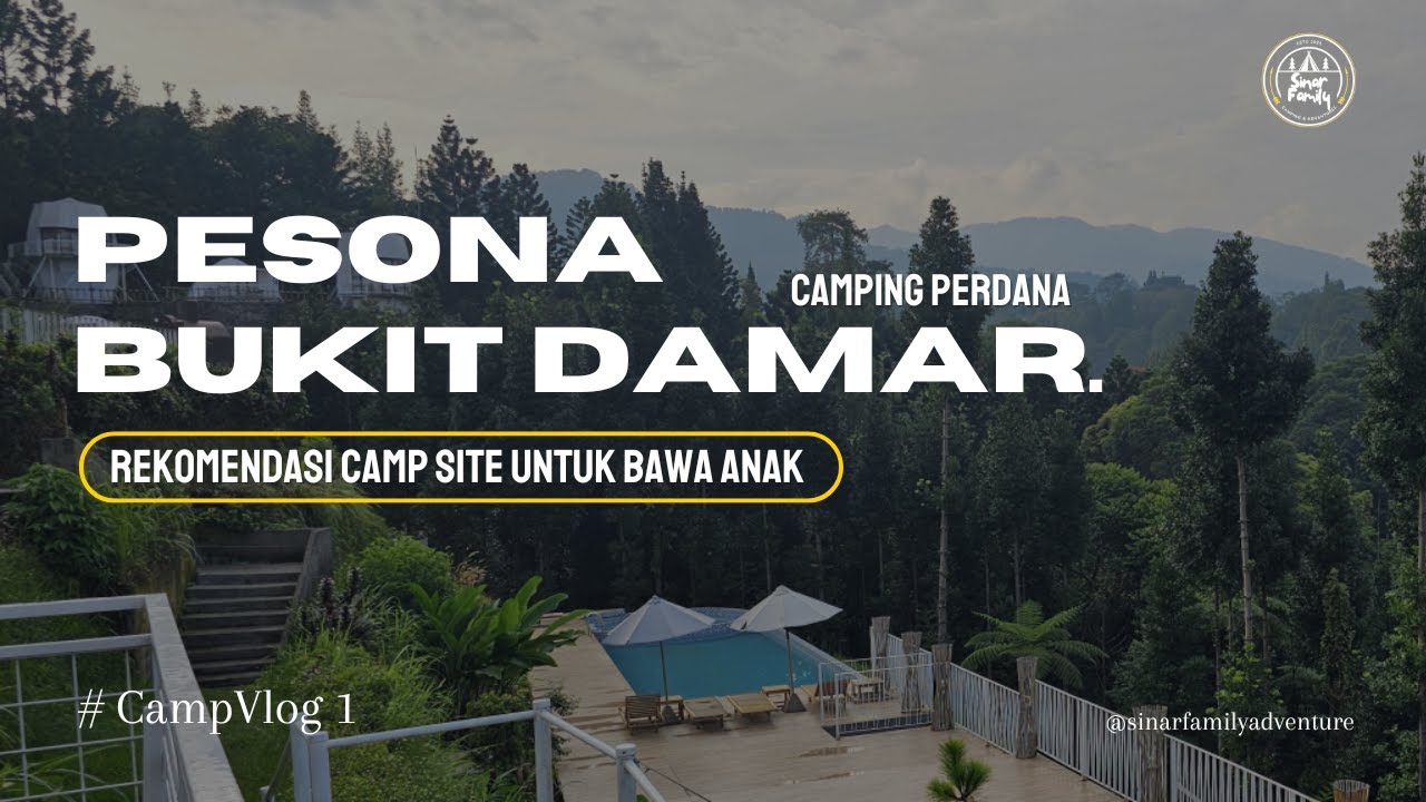 PESONA BUKIT DAMAR | Best View Citylight Camping Ground dengan ...