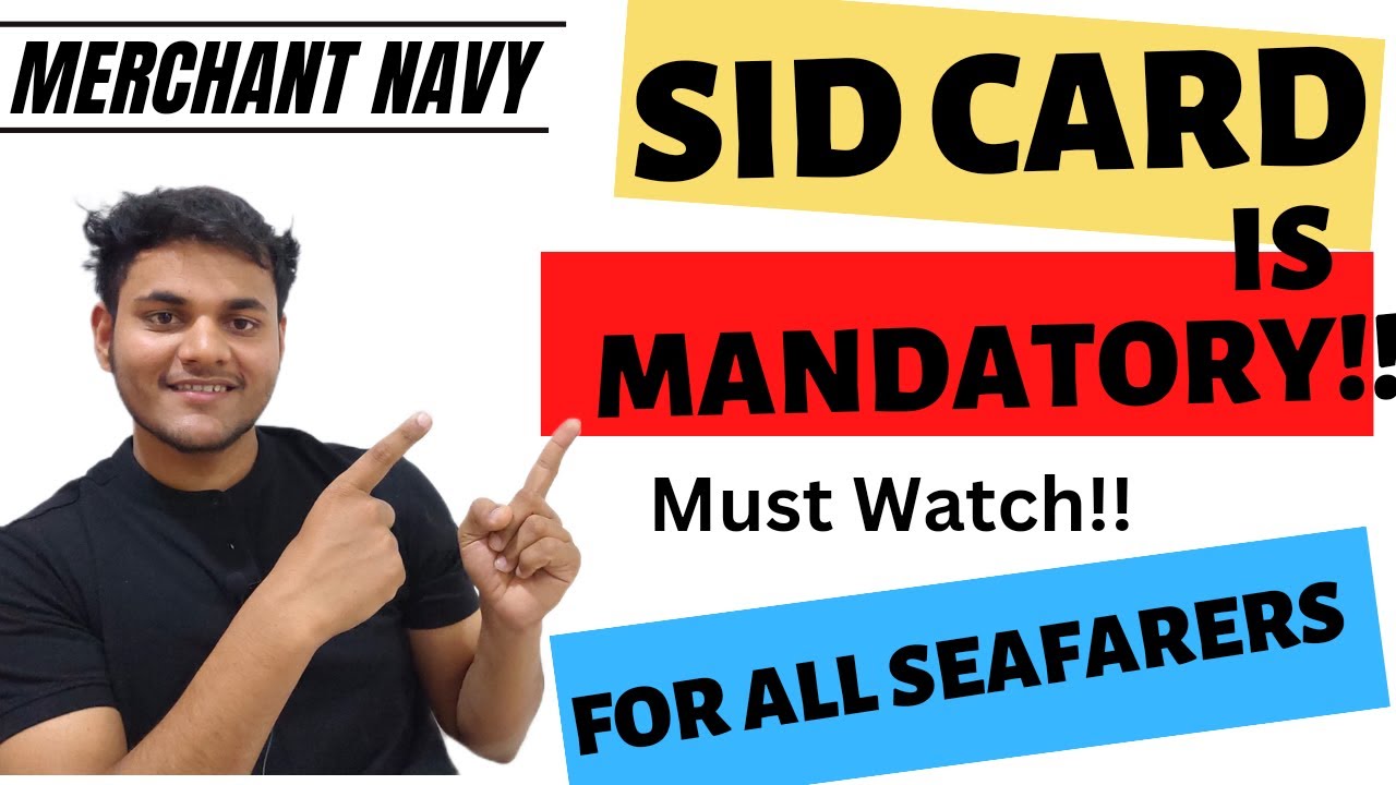 Seafarer's Identity Document (SID) CARD | DG Shipping Circular ...