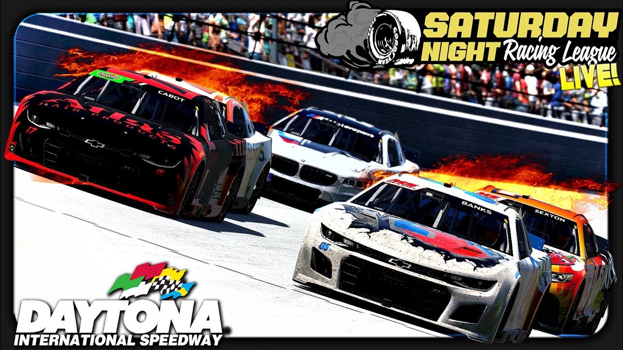 SATURDAY NIGHT CLASH! | Saturday Night Racing League @ Daytona (Season ...