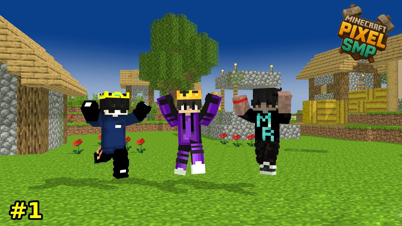 I Am Starting new Pixel SMP with my friends - YouTube