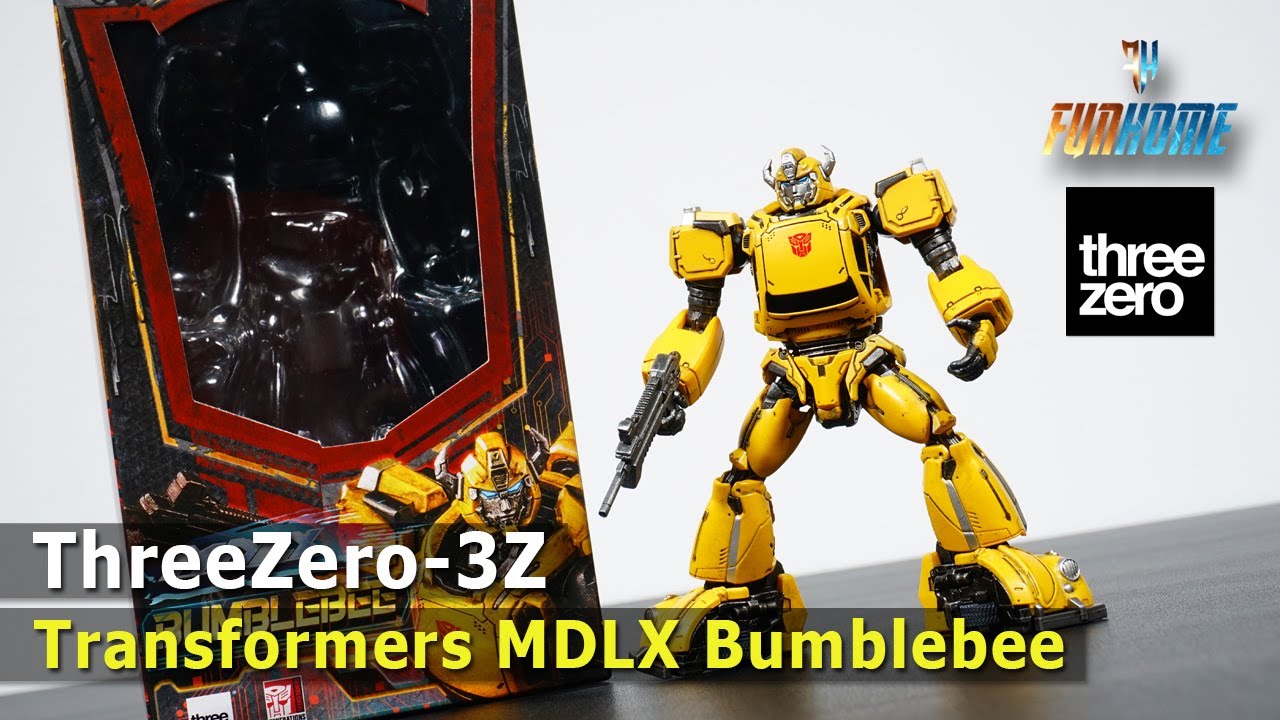 Transformers MDLX BUMBLEBEE ThreeZero 3Z | FunHome review - YouTube