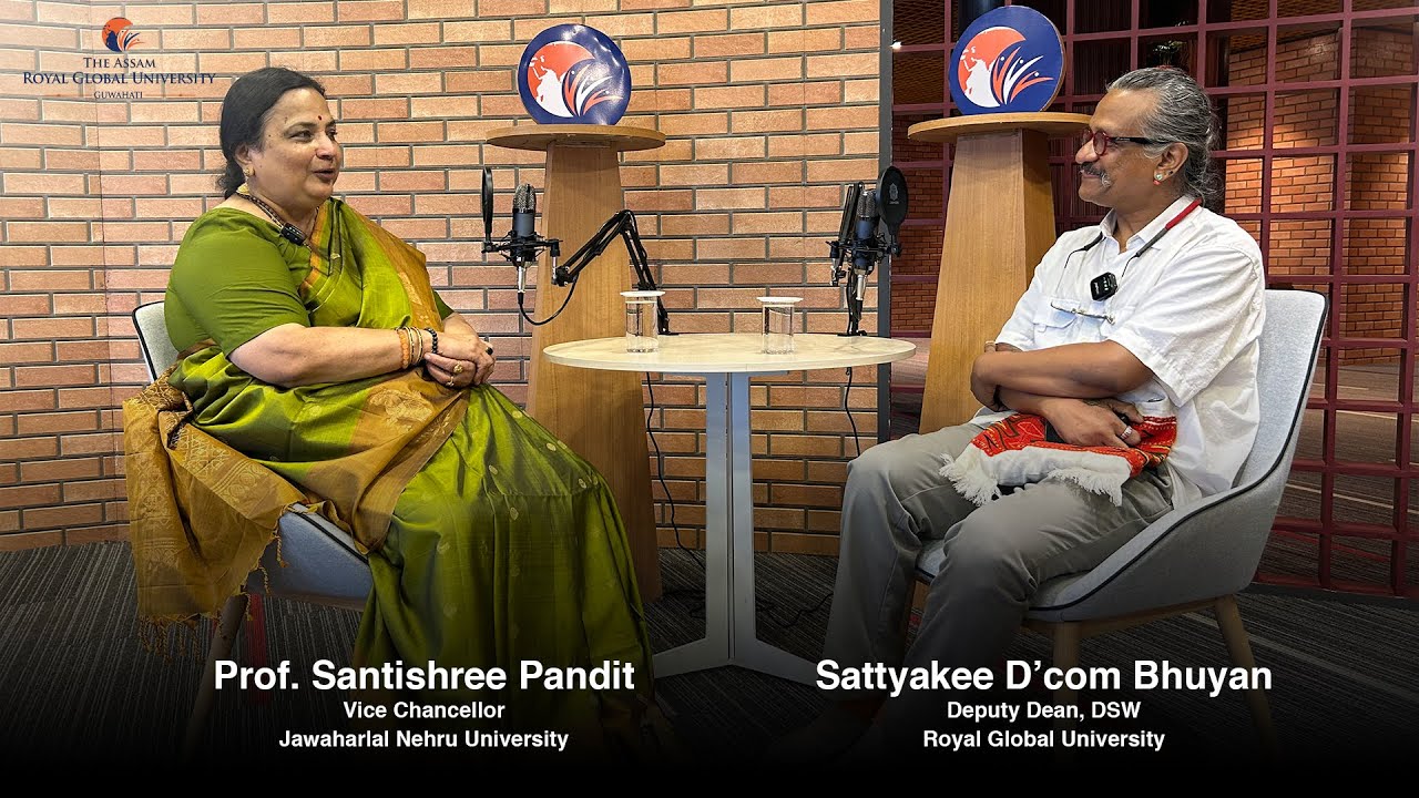 Prof. Santishree Dhulipudi Pandit, VC of JNU-New Delhi in a ...