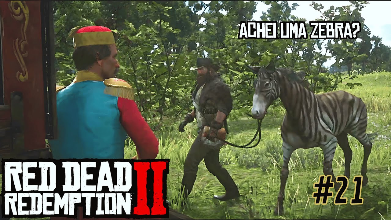 Red Dead Redemption 2: Achei uma espécie diferente de zebra! - YouTube