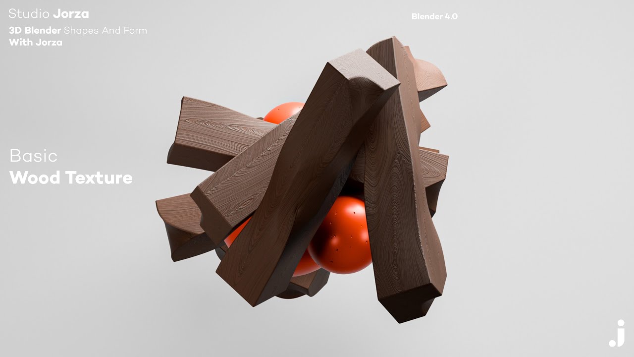 How To Make Basic Wood Material From Scratch In Blender 4.0 - YouTube