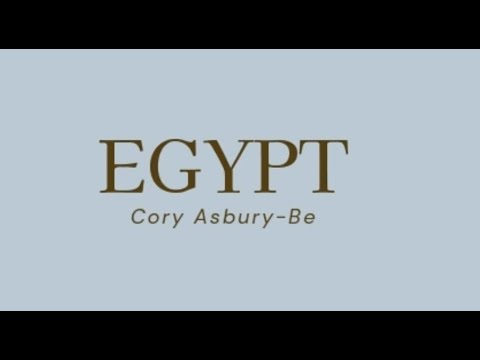 EGYPT Song by Cory Asbury with Lyric Video | Christian Worship Song ...