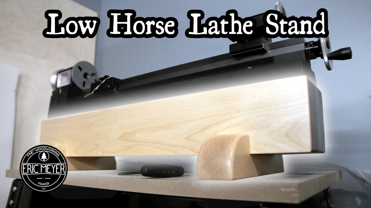 Sherline Lathe Stand Build - ASMR Woodworking - YouTube