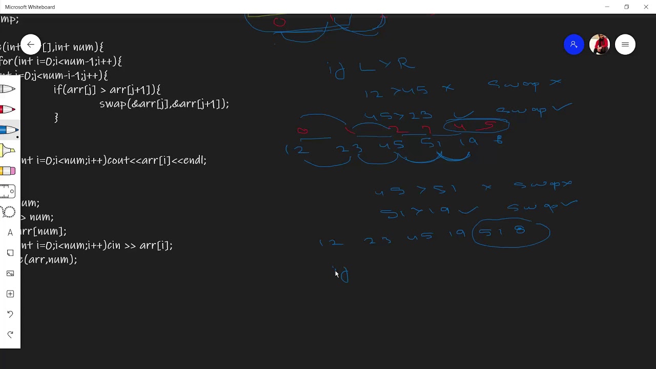 Bubble Sort Pt1 Leetcode Gfg Coding Blocks Dsa Sorting C Youtube 9907