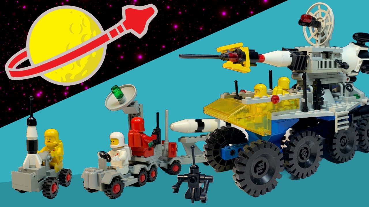 LEGO Mobile Rocket Launcher Trio | 6802, 897/462 & 6950 - YouTube