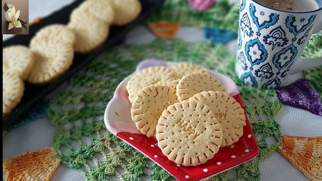 Recette de petit beurre / Tea biscuits recipe / وصفة خفيفة وظريفة ...