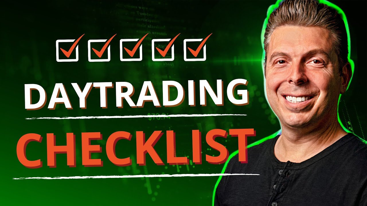 Daytrading Checklist: What to Look for Before Placing Trades - YouTube