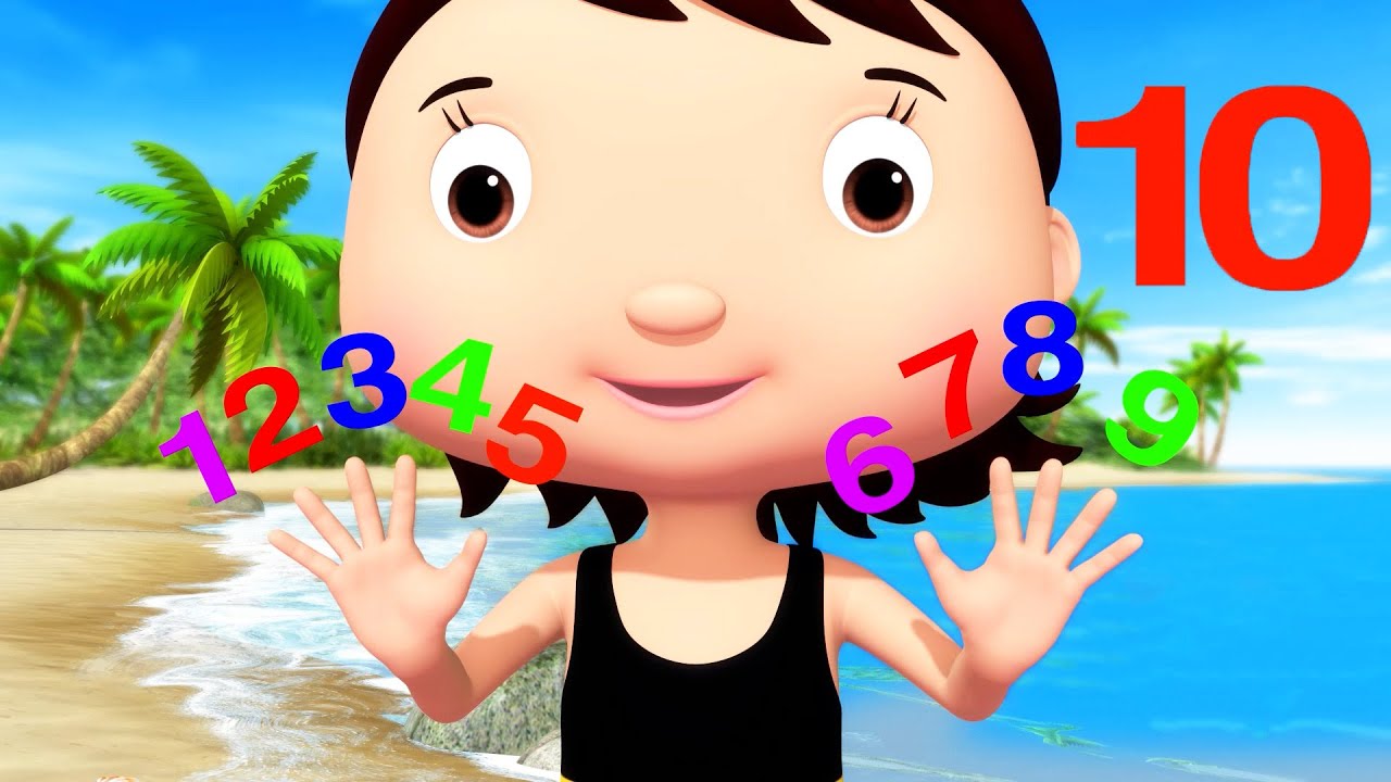 Number 10 Song | Nursery Rhymes & Kids Songs - ABCs and 123s - YouTube