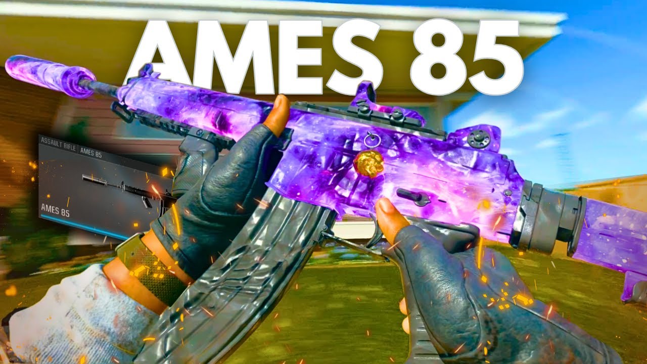 BUFFED *NO RECOIL* AMES 85 UNSTOPPABLE in BO6 is META! 🏆 (Best AMES 85 ...
