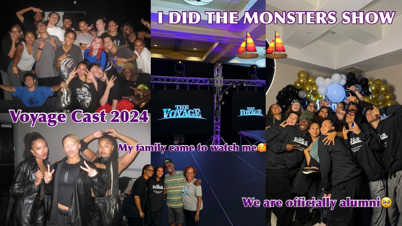 L.A. Diaries Pt. 2: I DID THE MONSTERS SHOW| Voyage Cast 2024⛵️🤍 - YouTube