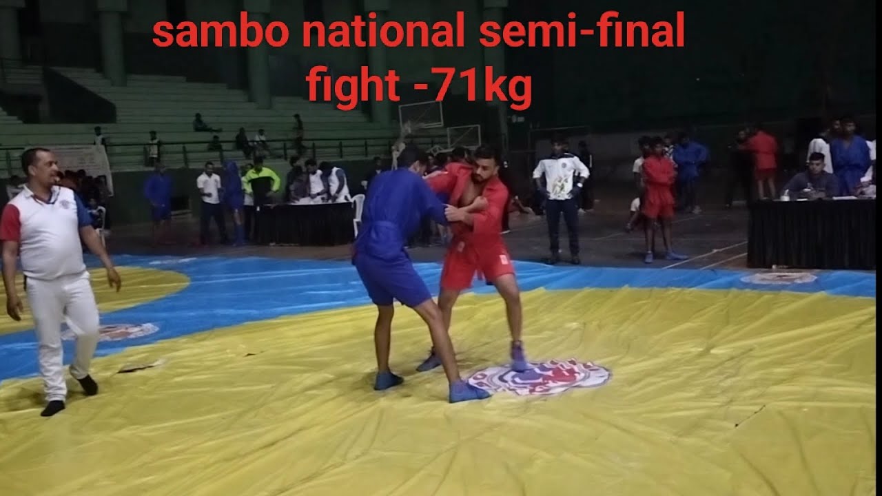 Senior National Sambo fight 2023-24 (71kg Semi- Final) #sambo / sambo ...