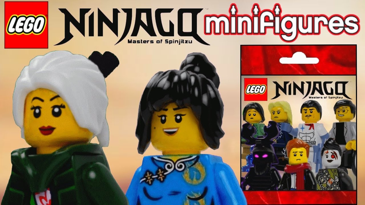 LEGO NINJAGO MASTERS OF SPINJITZU CUSTOM CMF SERIES - YouTube