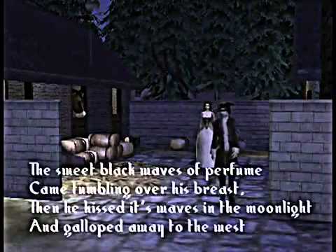 The Highwayman by Alfred Noyes Animated - YouTube