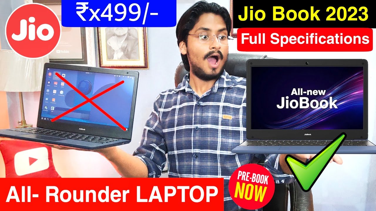 Jio Book 2023 Full Specifications | Price | Order Now | Jio New Laptop ...