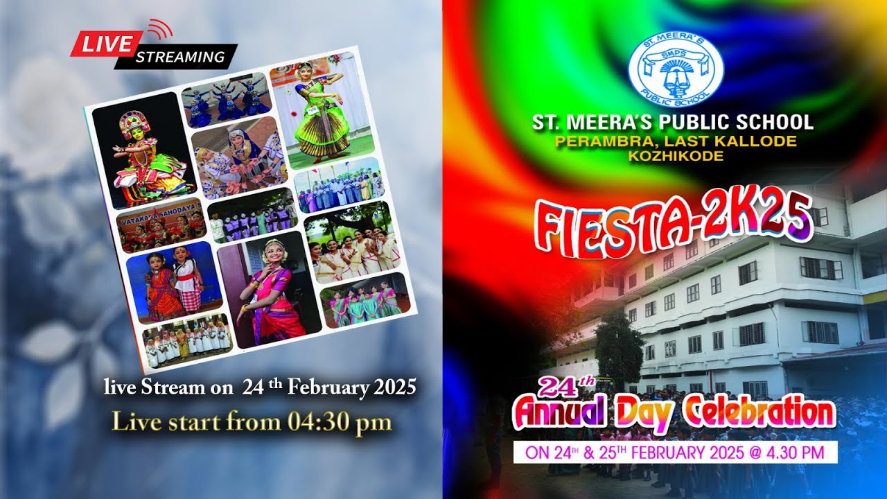 FIESTA-2K25 | 24th Annual Day Celebration | St. Meera's Public School ...