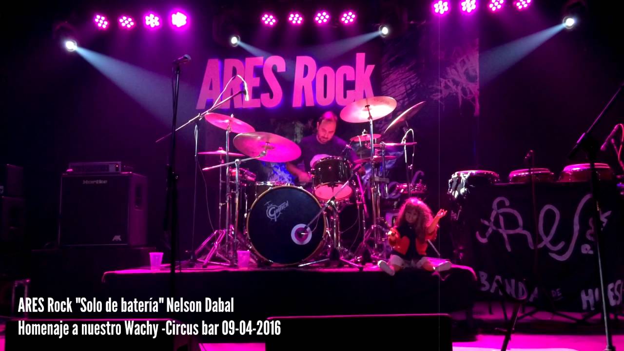 ARES Rock - Solo de Batería (Circus 09-04-2016) - YouTube
