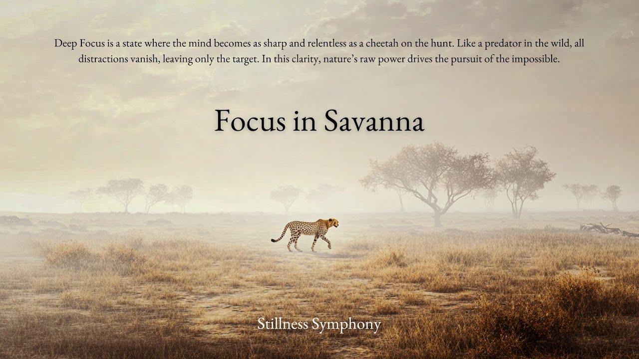Savanna Stillness | Calm Ambient Music for Focus and Relaxation - YouTube