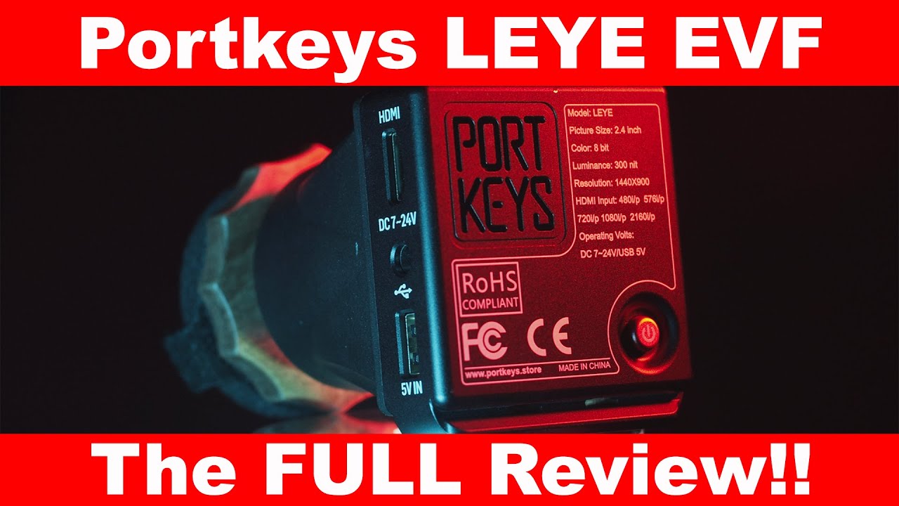The Portkeys LEYE EVF Review - YouTube