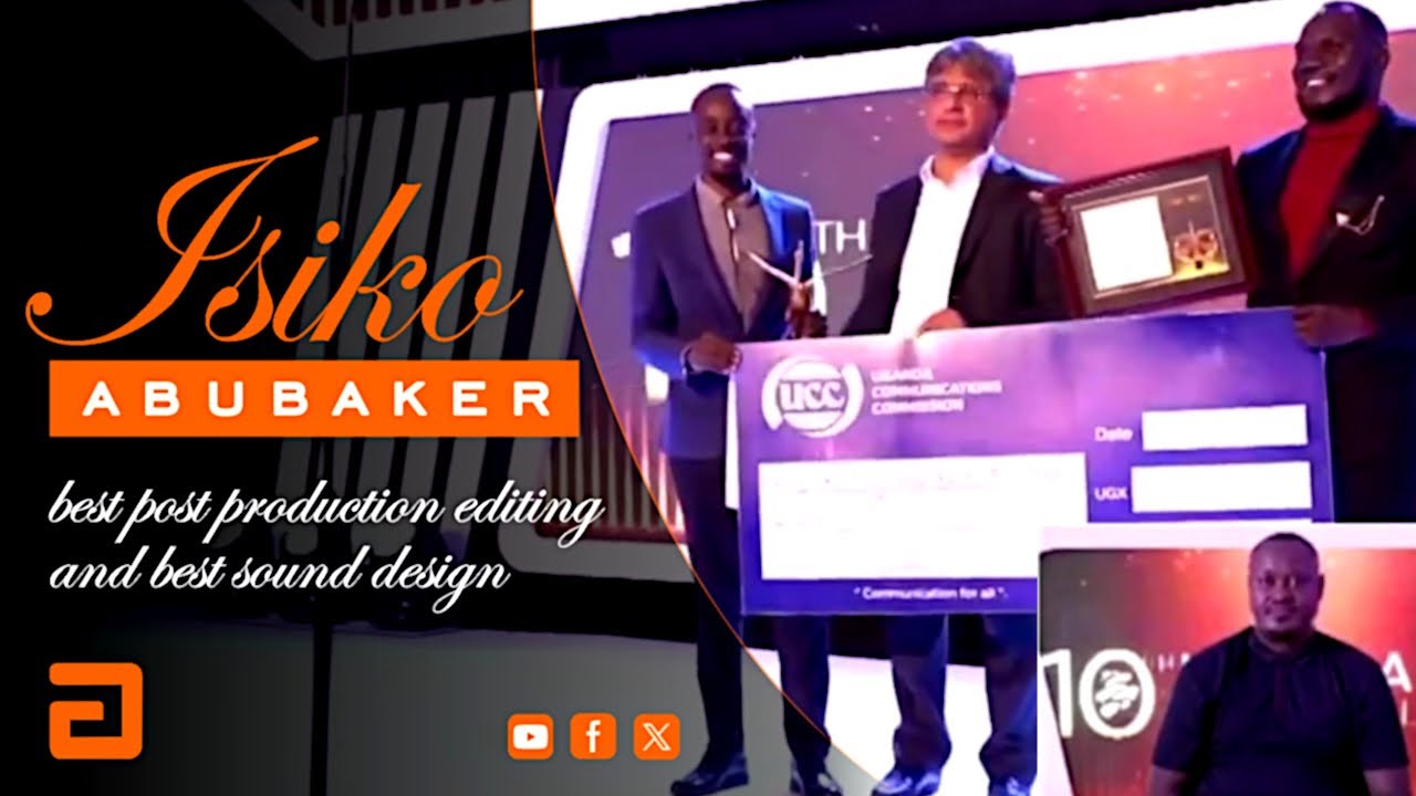 ISIKO ABUBAKER's Acceptance Speech for Best Sound Design Leaves Mich ...