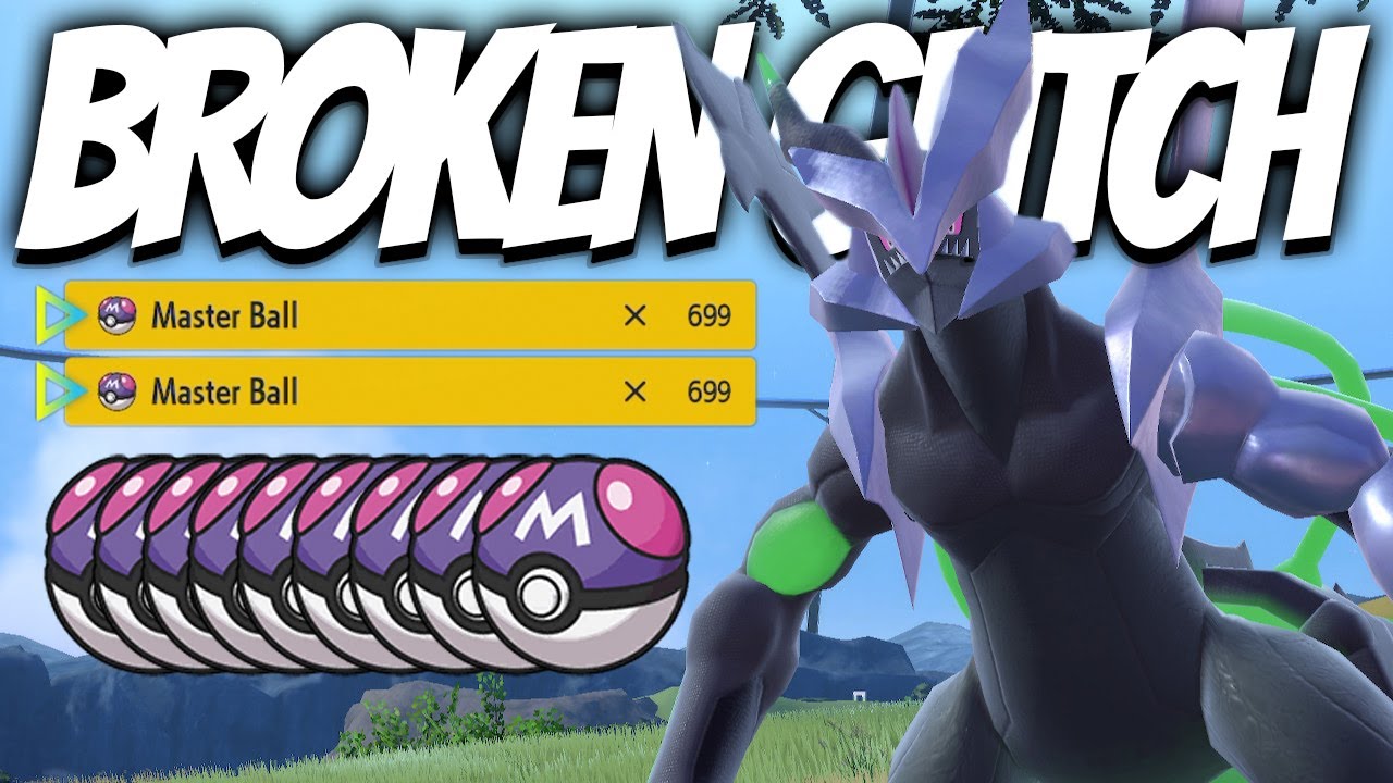 Gamefreak created a broken masterball glitch... - YouTube