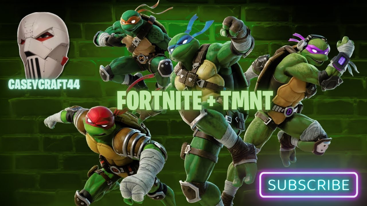 Fortnite X Teenage mutant ninja turtles - YouTube