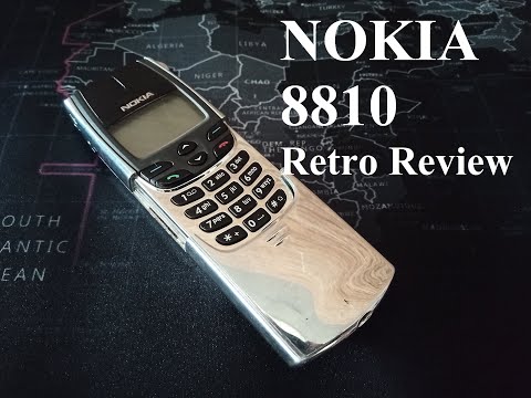 Nokia 8810 retro review. Trên tay điện thoại nokia 8810