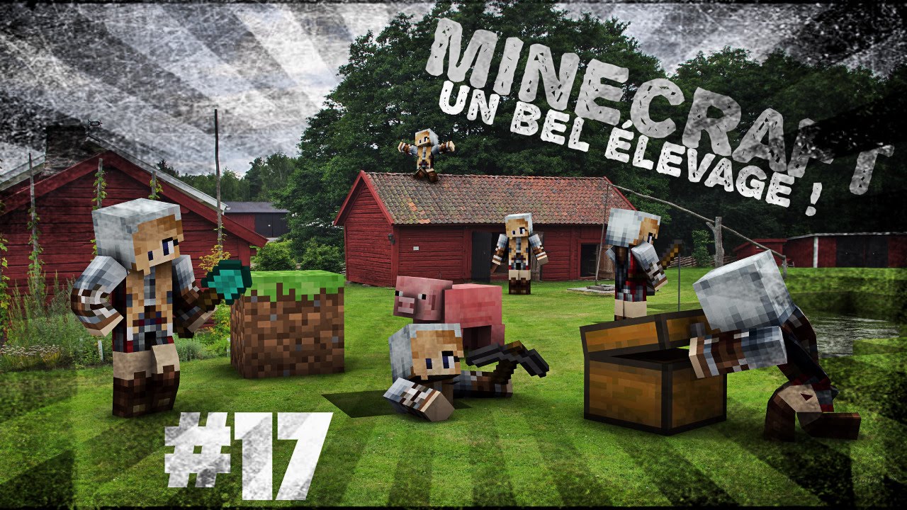 Minecraft #17 : Un bel élevage ! - YouTube