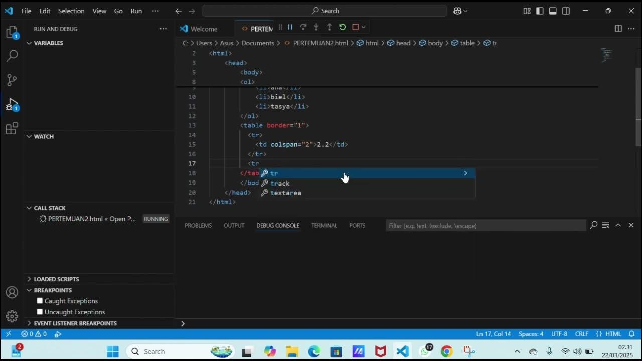 Tugas Pemrograman Web 2 - YouTube