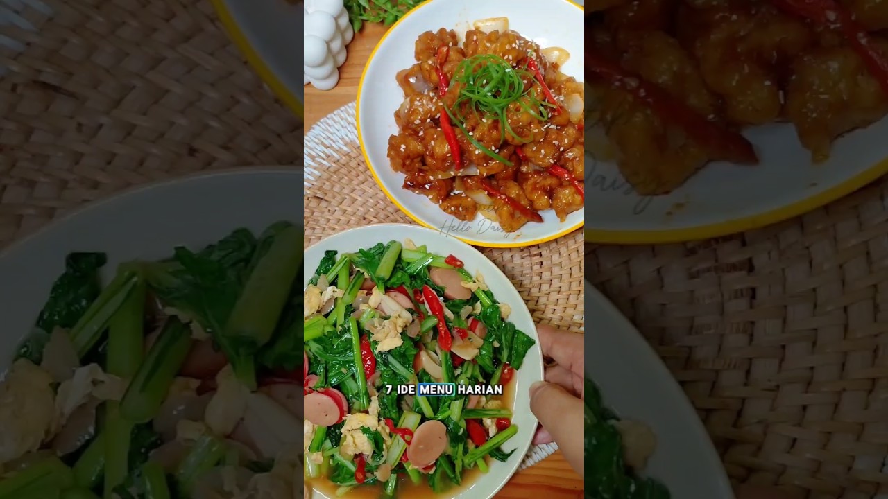 7 ide menu rumahan #idemenu - YouTube
