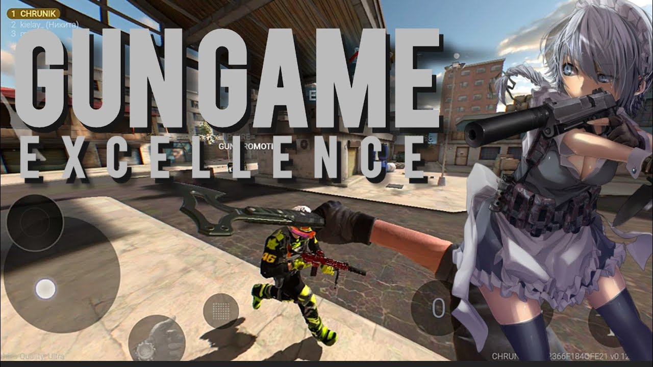 crazy gun game 12k dash best one yet 🎮 mobile pvp online fps gameplay combat master - YouTube