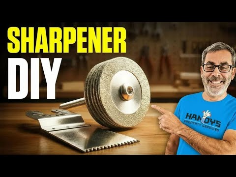 £8 Multi-Tool Blade Sharpener. Homemade. - YouTube