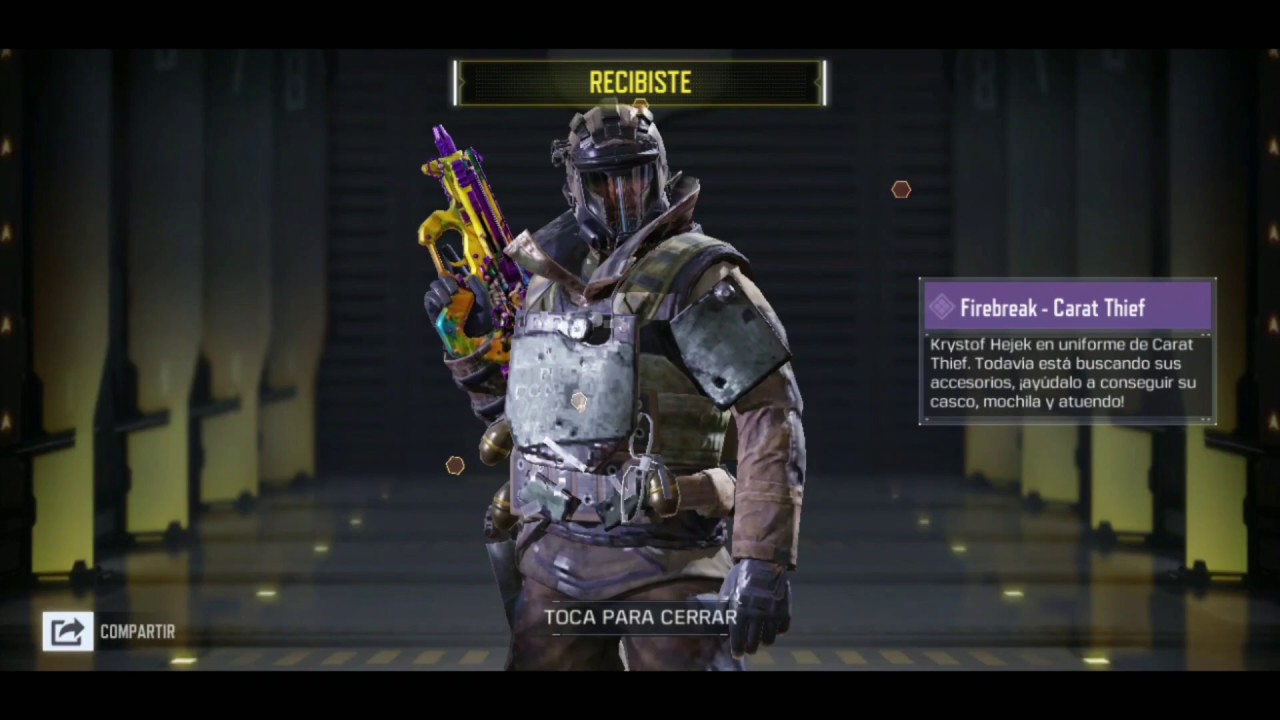 NUEVA RULETA "SORTEO CARAT THIEF" [CALL OF DUTY MOBILE] - YouTube