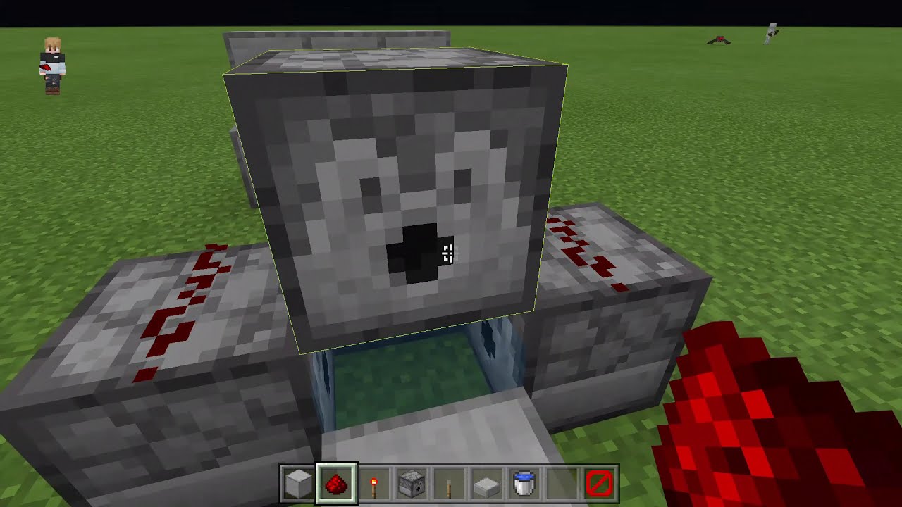 a redstone tnt cannon tutorial - YouTube