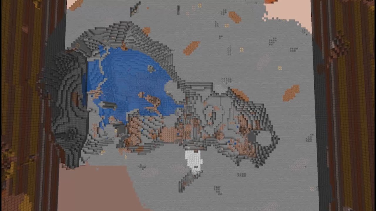 Dissecting a Minecraft world layer by layer - YouTube