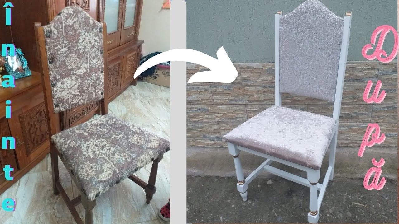 Cum reconditionam scaune vechi ?! - YouTube