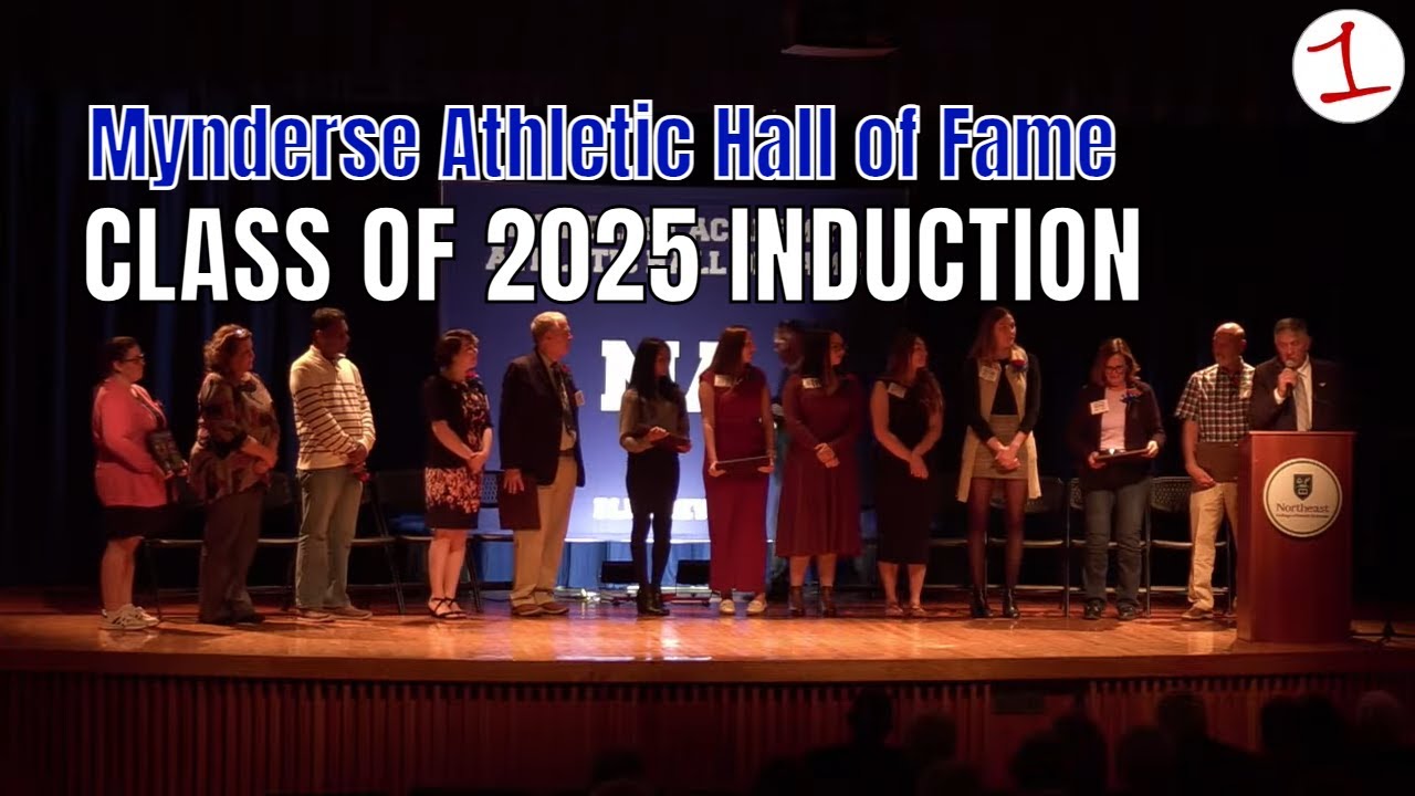 Mynderse Academy Athletic Hall of Fame Induction Ceremony Class of 2025 ...