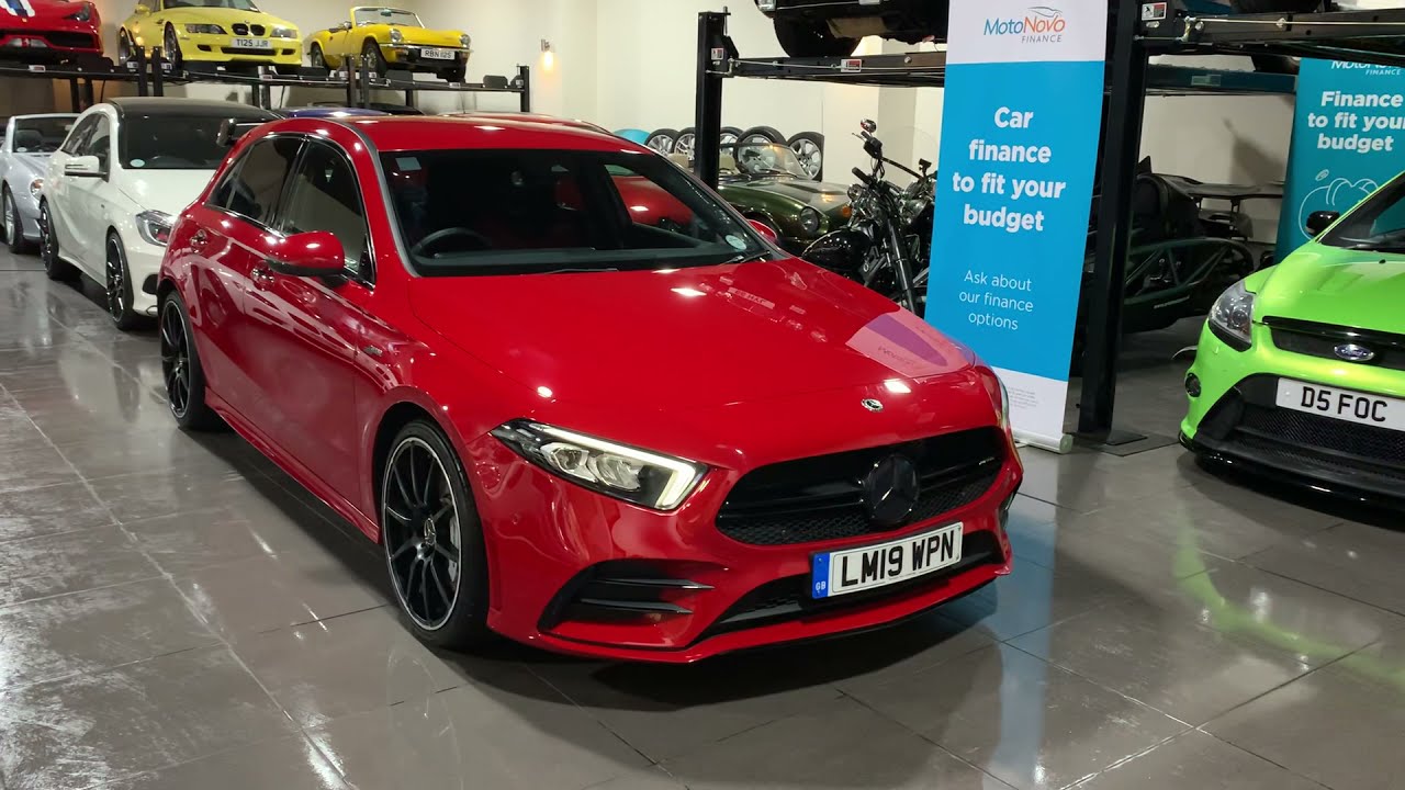 2019 Mercedes Benz A35 AMG in Jupiter Red For Sale at Ron Hodgson ...