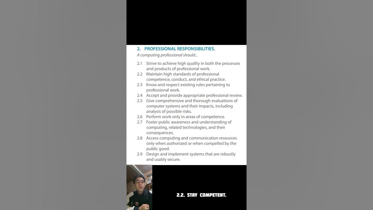 "THE ACM STANDARDS" - YouTube