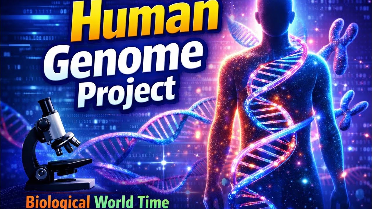 मानव जीनोम परियोजना क्या है? | Human Genome Project (HGP) Explained in ...