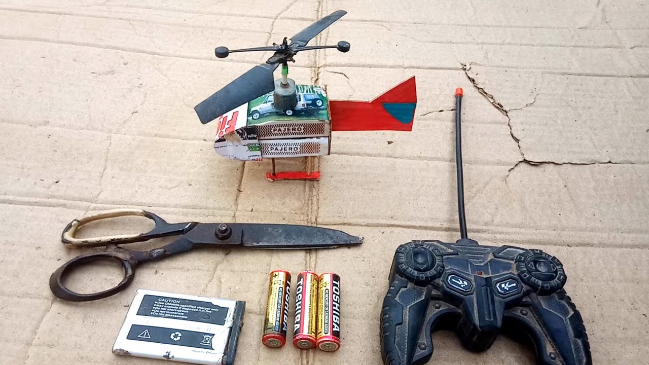 Remote control helicopter making at home | remote control helicopter ...