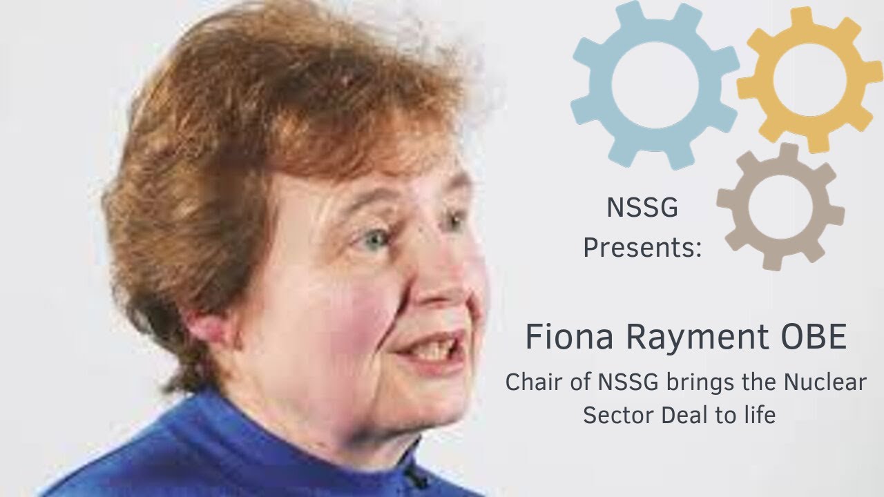 Fiona Rayment OBE Chair of NSSG brings the Nuclear Sector Deal to life - YouTube