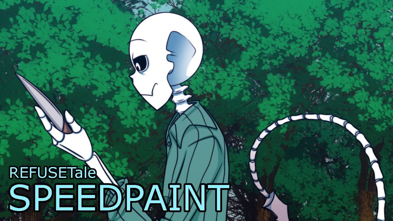 MORE ETHICAL HUNT【UNDERTALE AU REFUSETALE SPEEDPAINT】 - YouTube
