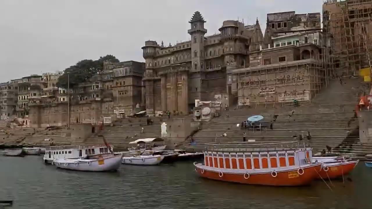 84 Ghats of Varanasi|Varanasi Hyperlapse,Time lapse|river cruise ...