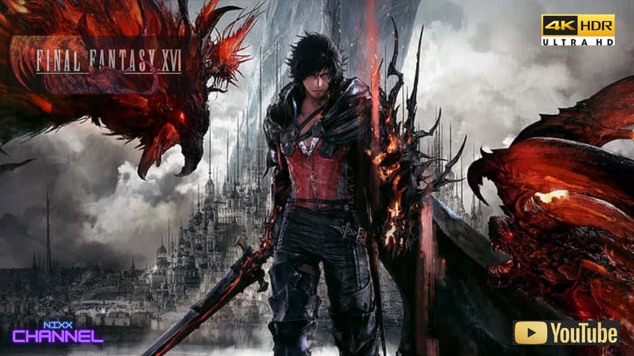 FINAL FANTASY 16 IFRIT VS GARUDA FULL FIGHT - YouTube