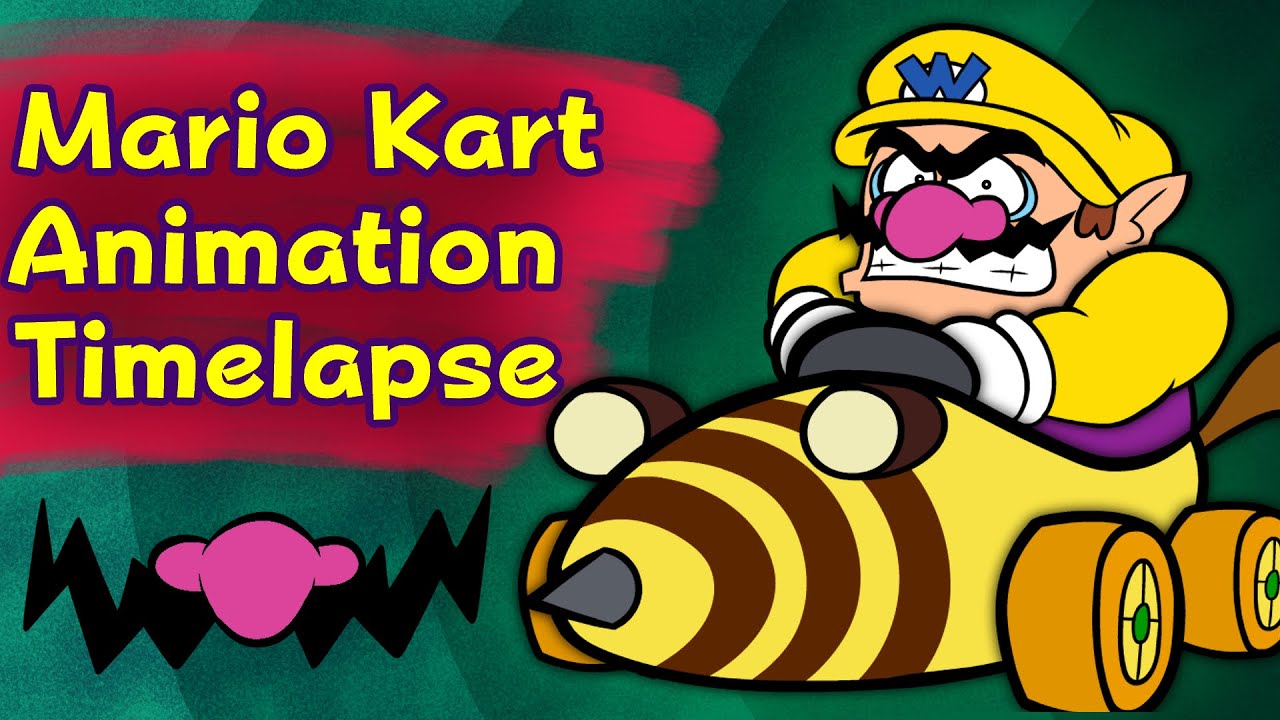 Item Smuggler Wario - Animation Timelapse - YouTube
